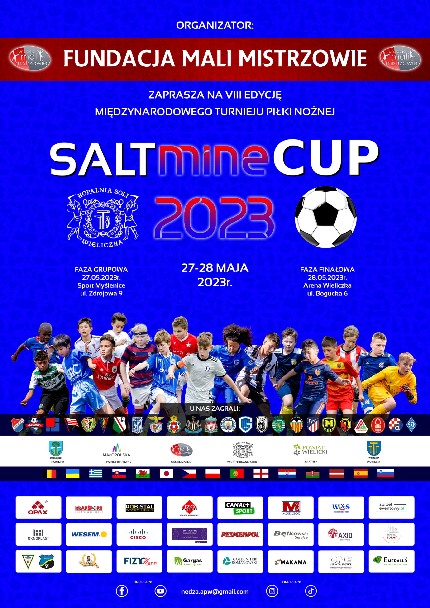 Turniej Salt Mine Cup 2023 - Kopalnia Soli „Wieliczka” serwis korporacyjny